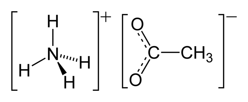 अमोनियम एसीटेट( Ammonium Acetate Fomulra) का रासायनिक सूत्र क्या है?